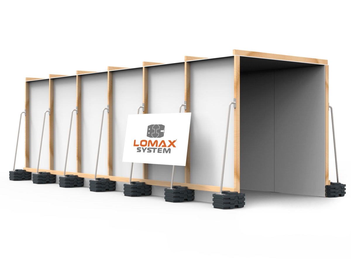 Hoarding Configurations - Lomax System Australia